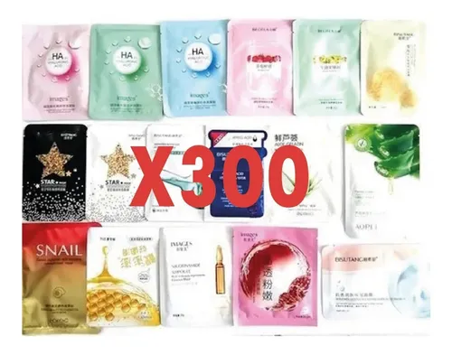 300 Mascarillas Coreanas Hidratantes Mayoreo Regalo Meses Sin Intereses