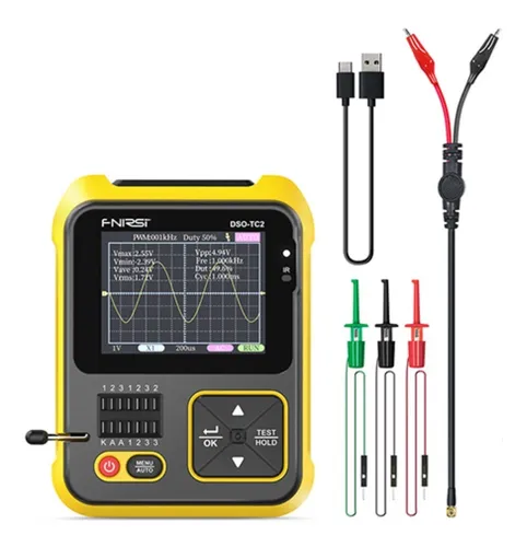 Osciloscópio Digital Testador Transistor Dso-t2 Nota Fiscal | Frete grátis Osciloscópio Digital Testador Transistor Dso-t2 Nota Fiscal | Frete grátis