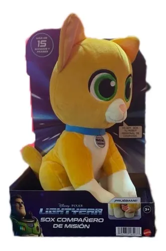 Sox Gato Peluche Con Frases Y Sonidos Disney Pixar Lightyear Envío Gratis