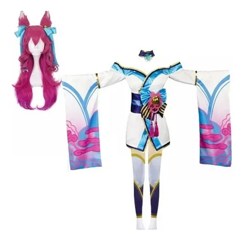 Disfraz De Cosplay De Ahri Lol Spirit Blos Meses Sin Intereses