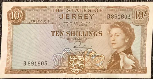 Cédula Da Rainha Elizabeth Segunda Jersey Antiga | MercadoLivre Cédula Da Rainha Elizabeth Segunda Jersey Antiga | MercadoLivre