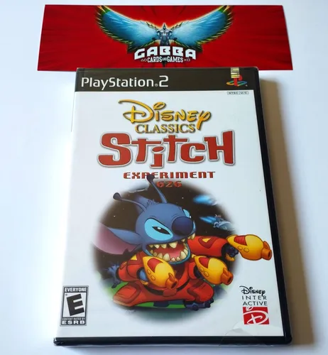 Disney Stitch Experiment 626 Ps2 Original Lacrado | Frete grátis