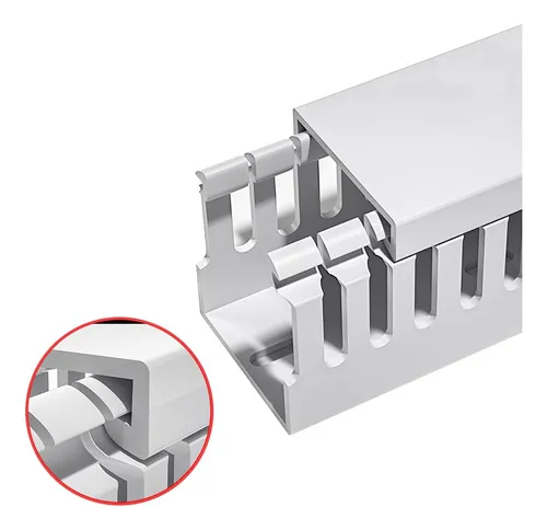 Canaleta Ranurada 40x40 Pvc, Bandeja Ranurada 2tiras De 1mt | Cuotas ... Canaleta Ranurada 40x40 Pvc, Bandeja Ranurada 2tiras De 1mt | Cuotas ...