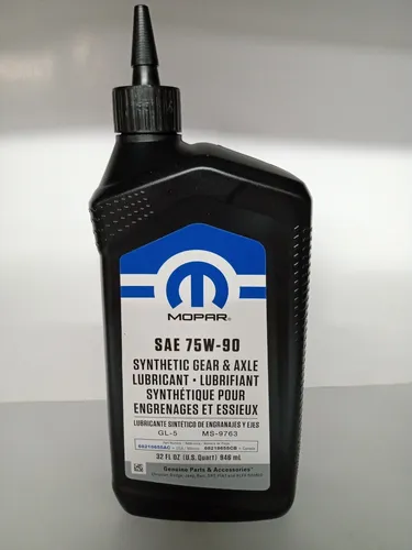 Aceite Lubricante Sintético Sae 75w-90 Mopar #68218655ac | Meses sin ...