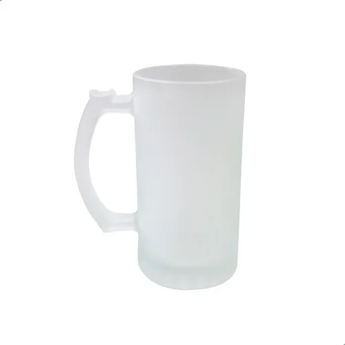 Caneca Sublimação Chopp Vidro Jateado 475ml 6uni Cor Jateado ... Caneca Sublimação Chopp Vidro Jateado 475ml 6uni Cor Jateado ...