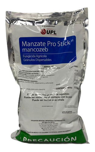 Manzate Pro Stick Mancozeb Fungicida Agrícola 1 Kg Mercadolibre
