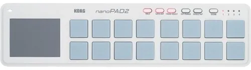 Korg Nano Pad 2 Controlador Midi De 16 Pads Blanco Korg Nano Pad 2 Controlador Midi De 16 Pads Blanco