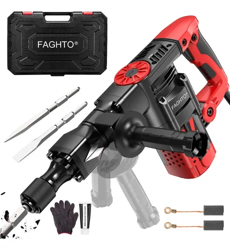 3800W Martillo Demoledor Rompedor De Concreto 60J 6000Bpm FAGHTO® Uso ...