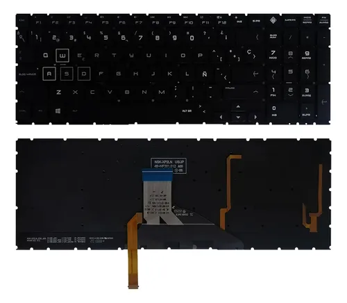 Teclado Hp Omen 15 Dc005tx 15 Dc0xxx 15 Dc1000 15 Dc1003la Envío Gratis
