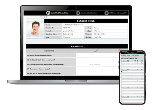 Planilha Ficha De Treino Para Personal Trainer E Academias Planilha Ficha De Treino Para Personal Trainer E Academias
