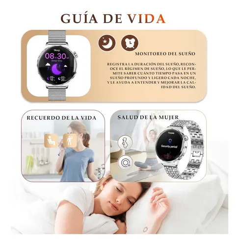 Ok H 2026 Reloj Inteligente For Mujer Smart Watch Llamada | Cuotas sin ...