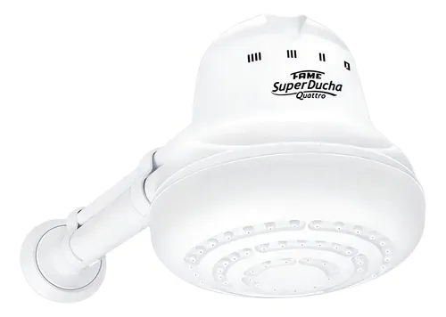 Chuveiro Fame Super Ducha 4t Com Cano 30cm 220v 6800w Cor Branco