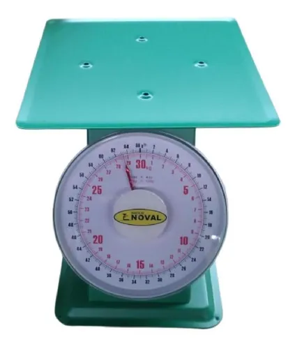 Bascula Mecanica De Muelle 30 Kg Noval Color Verde | MercadoLibre Bascula Mecanica De Muelle 30 Kg Noval Color Verde | MercadoLibre