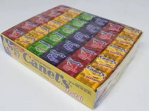 Chicle Canels 4 Pastillas Sabor Frutal 60 Piezas | Meses sin interés