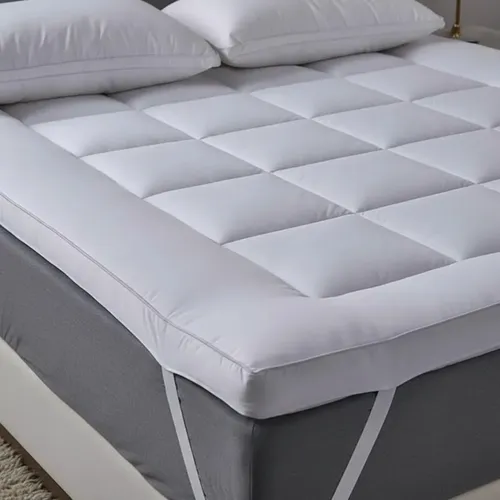 Cubrecolchón Topper Ultra Acolchado Color Blanco | Cuotas sin interés