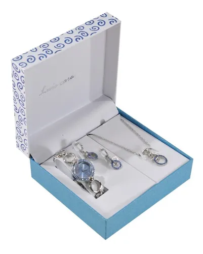 Set Reloj Y Accesorios Para Dama, Luis Cardini Set-lc--08 | Cuotas sin ... Set Reloj Y Accesorios Para Dama, Luis Cardini Set-lc--08 | Cuotas sin ...