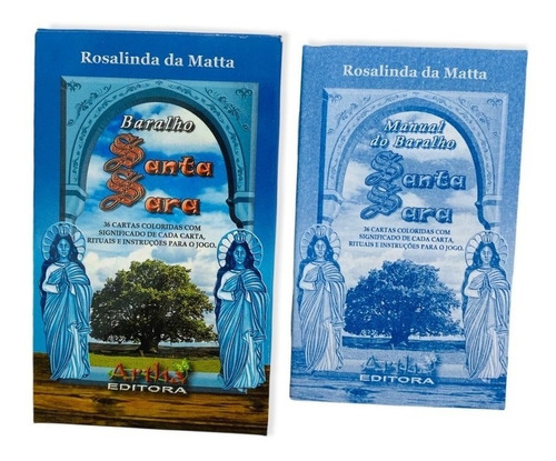 Baralho Cigano Lenormand Tarot Santa Sara Artha Com Manual Parcelamento Sem Juros
