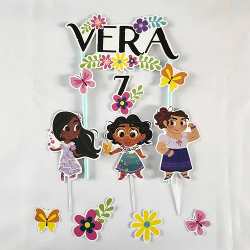 Cake Topper Pincho Encanto Mirabel Isabella Luisa