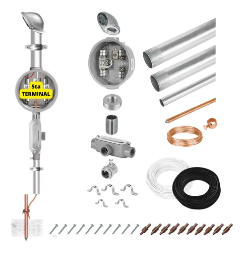 Kit Acometida Mufa Cfe 3m Monofasico Para 220v Con Cable T | Envío gratis