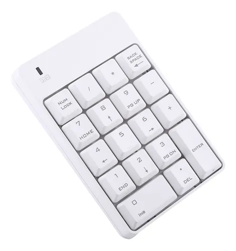 Teclado Numérico Usb Inalámbrico 2 4ghz Numpad Número 18 Tec Envío Gratis