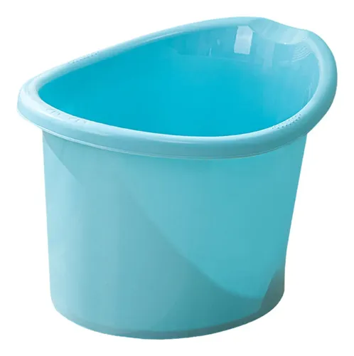 Baby Shower Bucket Sit And Soak Non Slip Bottom Infant Blue | MercadoLivre