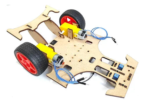 Kit Chasis Robot Sigue Lineas Proyectos Arduino Robotica Mdf en venta ... Kit Chasis Robot Sigue Lineas Proyectos Arduino Robotica Mdf en venta ...
