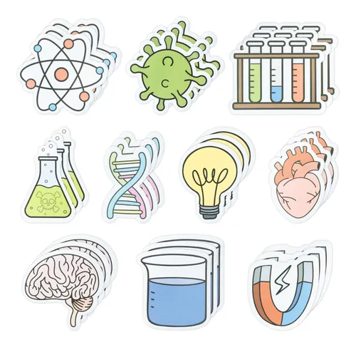 Sticky Notes Angolio Funny Science 30p Test Tube Heart Light | MercadoLivre