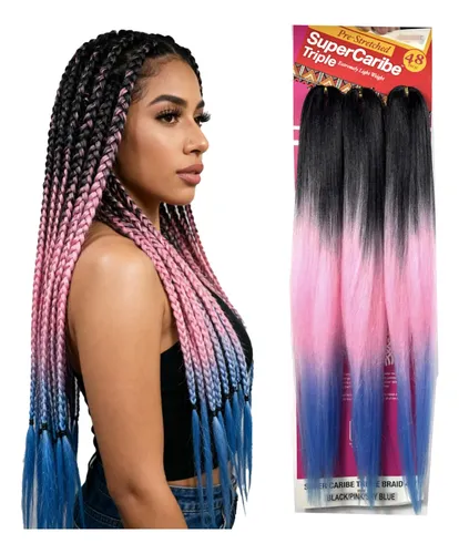 65cm Cabelo Colorido P/ Trança Box Braid Jumbo | MercadoLivre