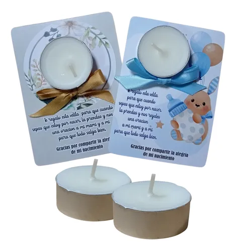 Recuerdos Vela Para Baby Shower 80 Piezas | Envío gratis Recuerdos Vela Para Baby Shower 80 Piezas | Envío gratis