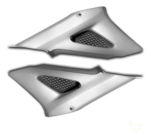 Tampa Lateral Cbx 250 Twister Prata Fosco 2001 A 2008 Parcelamento