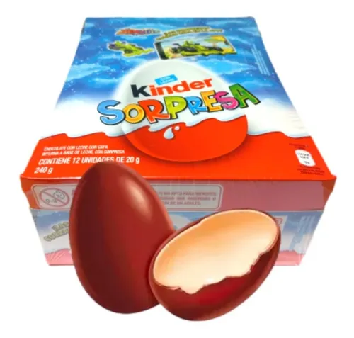 Huevo Kinder Sorpresa 20g Caja X 12un