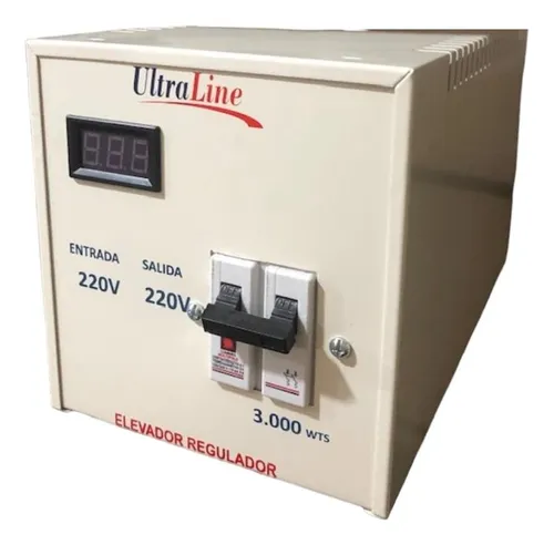 Elevador Regulador De Voltaje Bifasico 3000w Con Bornera | Cuotas sin ... Elevador Regulador De Voltaje Bifasico 3000w Con Bornera | Cuotas sin ...