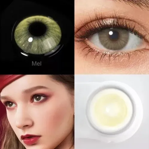 Lentes De Contacto Color Miel Natural Cuotas Sin Interés