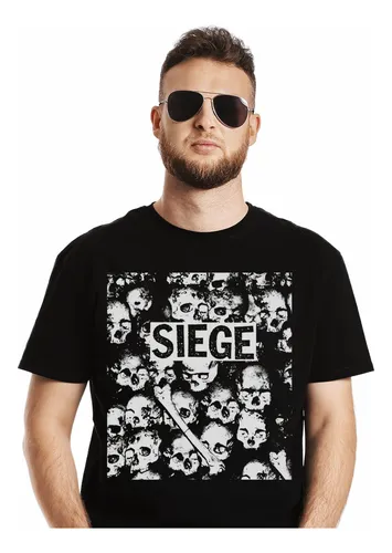 Polera Siege Album Punk Abominatron Cuotas Sin Interés