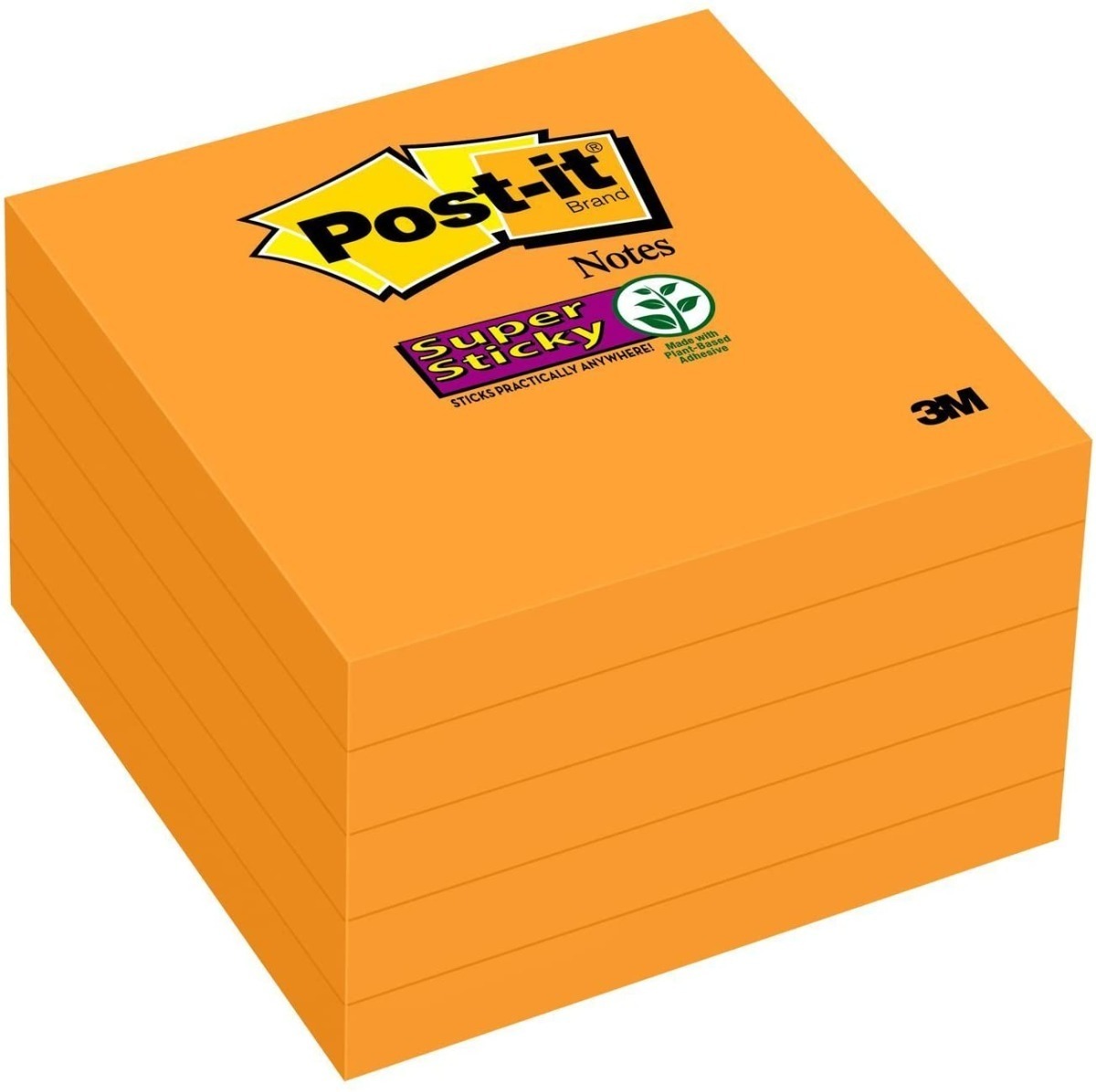 Notas Adhesivas Post It Naranja 3x3 5 Pads X 90 Hojas C U Mercado Libre