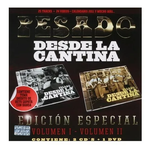 Grupo Pesado Desde La Cantina Edição Especial 2 Cd + Dvd | MercadoLivre Grupo Pesado Desde La Cantina Edição Especial 2 Cd + Dvd | MercadoLivre