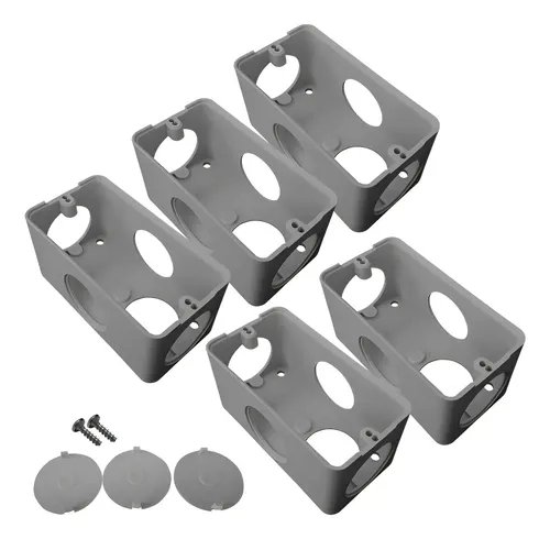 Kit 5 Caixa De Condulete 5 Entradas Cinza Pvc 1/2 - 3/4 Cinza ...