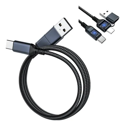 Cable Tipo C Usb C A Usb A 3a Cable Carga Rápida Cable Usb C | MercadoLibre Cable Tipo C Usb C A Usb A 3a Cable Carga Rápida Cable Usb C | MercadoLibre