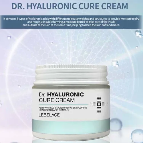 Crema Coreana Antiarrugas Dr Cure Acido Hialurónico 10pz Meses