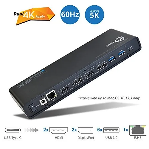 Siig Usb Type C 4k Dual Video Docking Station Dual | Meses sin intereses Siig Usb Type C 4k Dual Video Docking Station Dual | Meses sin intereses