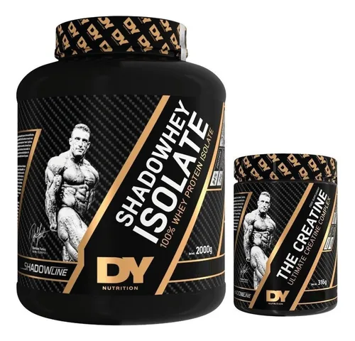 Pack Dy Proteina Isolata 2kg Creatina Monohidratada 300 Gr Envío Gratis