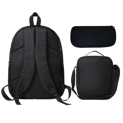 Set De Mochila Casual De 3 Piezas De Dibujos Animados De Dib | Meses ...