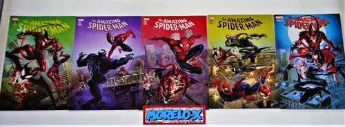 Amazing Spider-man 796-800 Connecting Covers X Clayton Crain | MercadoLibre Amazing Spider-man 796-800 Connecting Covers X Clayton Crain | MercadoLibre