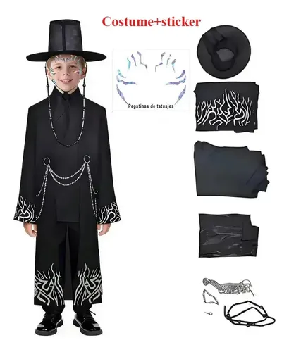 Trajes De Cosplay Demon Hunter Kpop Anime Jinu Saja Boy | Envío gratis