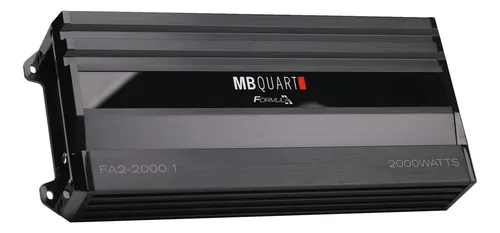 Mb Quart Fórmula 2.000 Vatios 1 Ohmios Mono Mono Gama Comple | Frete grátis