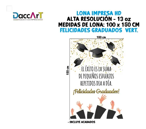 Lona Graduacion Felicidades Graduados Dif Modelo 100cmx150cm en venta ... Lona Graduacion Felicidades Graduados Dif Modelo 100cmx150cm en venta ...