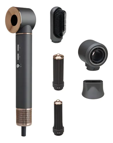 Secadora Profesional Multiestilizador 6 Pzs | Magic Styler Color Gris ...