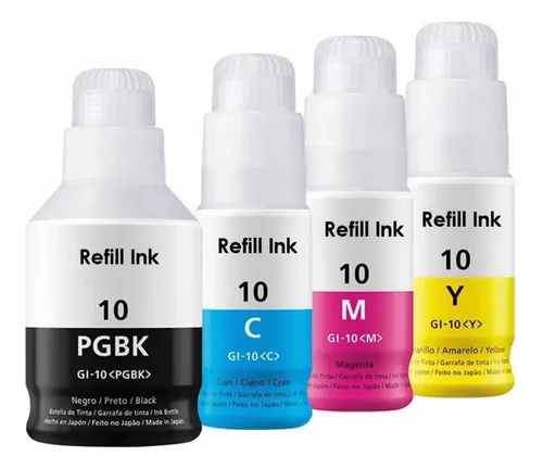 4 Kit Recarga Compatible Canon Gi10 G7010 G5010 5011 G6010 | Envío gratis 4 Kit Recarga Compatible Canon Gi10 G7010 G5010 5011 G6010 | Envío gratis