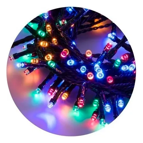 Tira De Luces De Arroz X50 Multicolor 2mts 220v