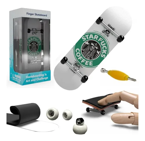 Skate De Dedo Fingerboard Brinquedo Profissional Starfucks Mercadolivre
